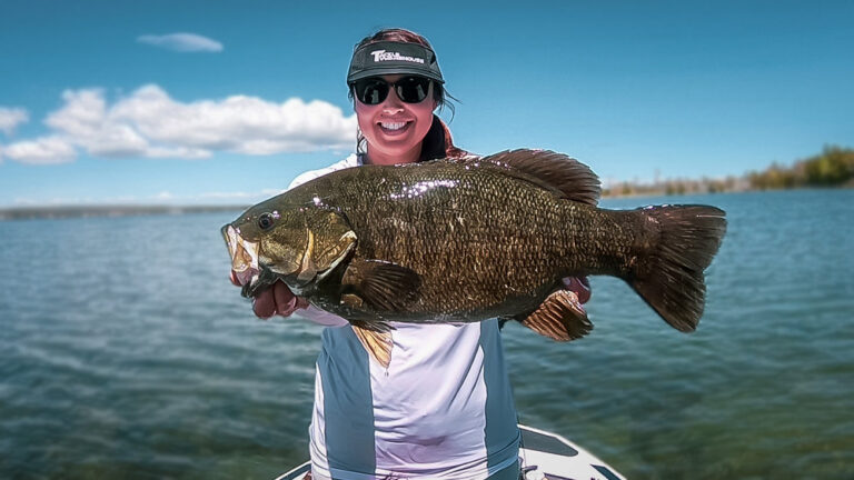 Trophy Smallmouth Bass Picture! - The Jump